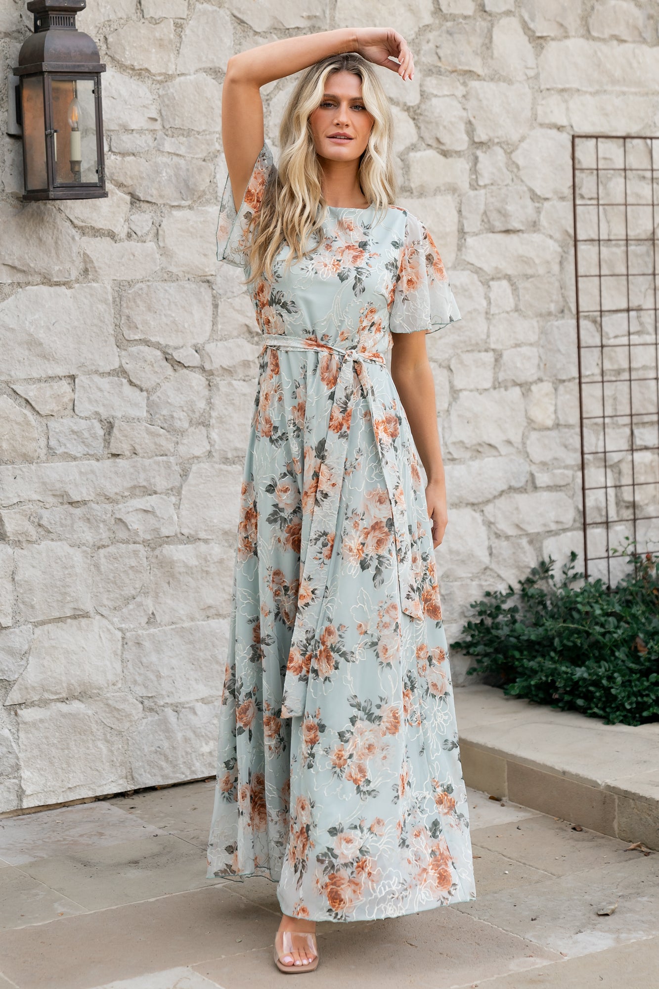 Katalaya Maxi Dress | Sage + Gold – Baltic Born