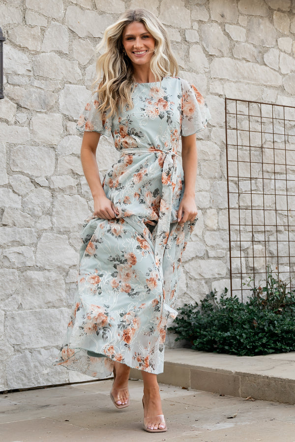 Katalaya Maxi Dress | Sage + Gold – Baltic Born