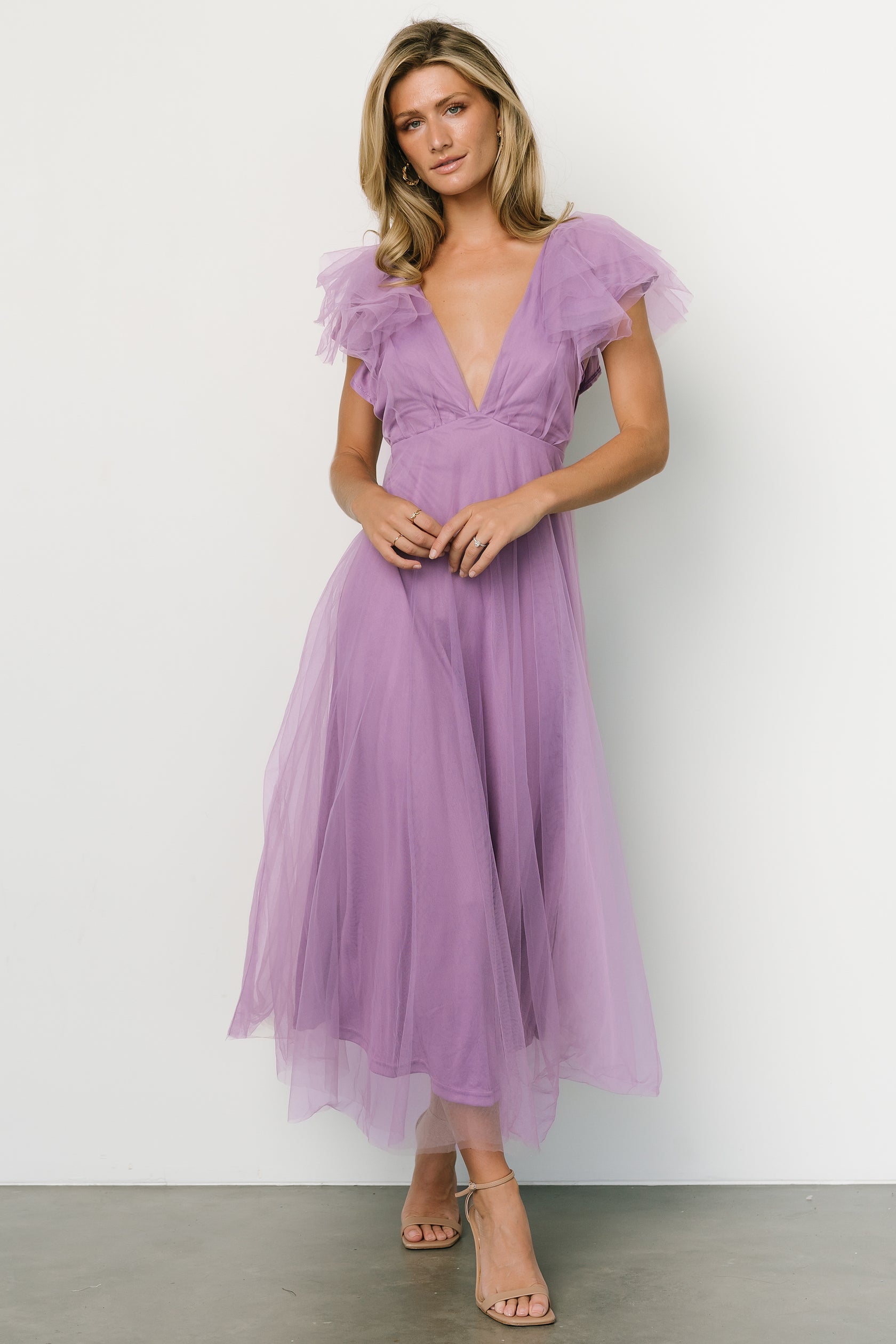 Annabella Tulle Dress | Lavender – Baltic Born