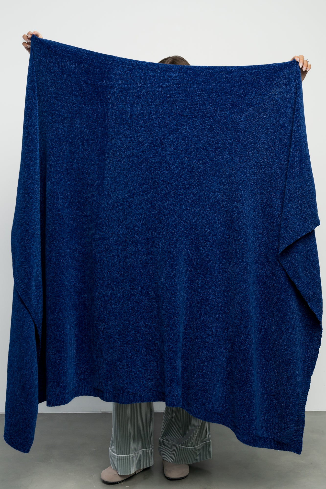 Chrissy Throw Blanket | Cobalt – Baltic Born