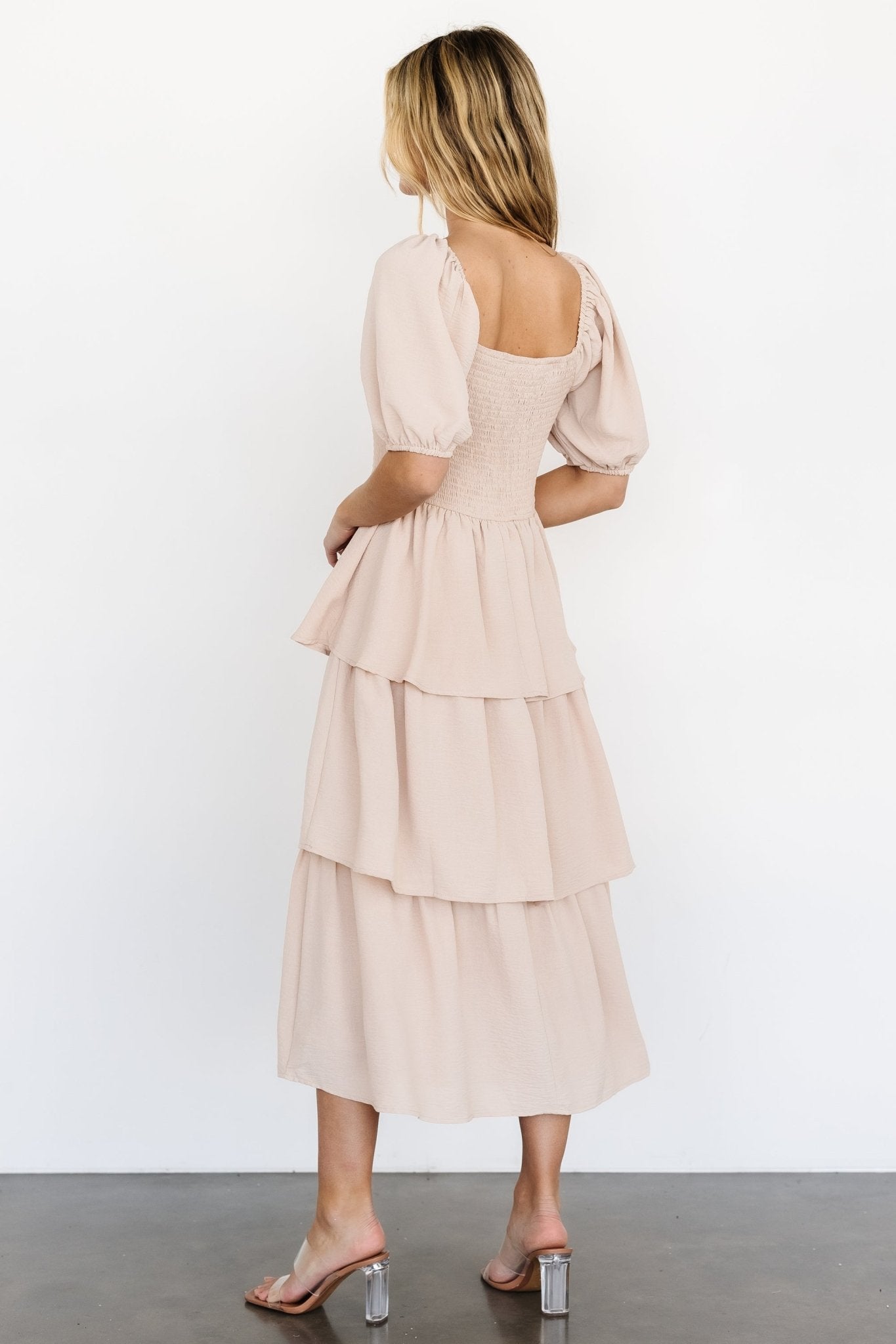 Ashbourne Tiered Dress | Cobalt | Baltic Born