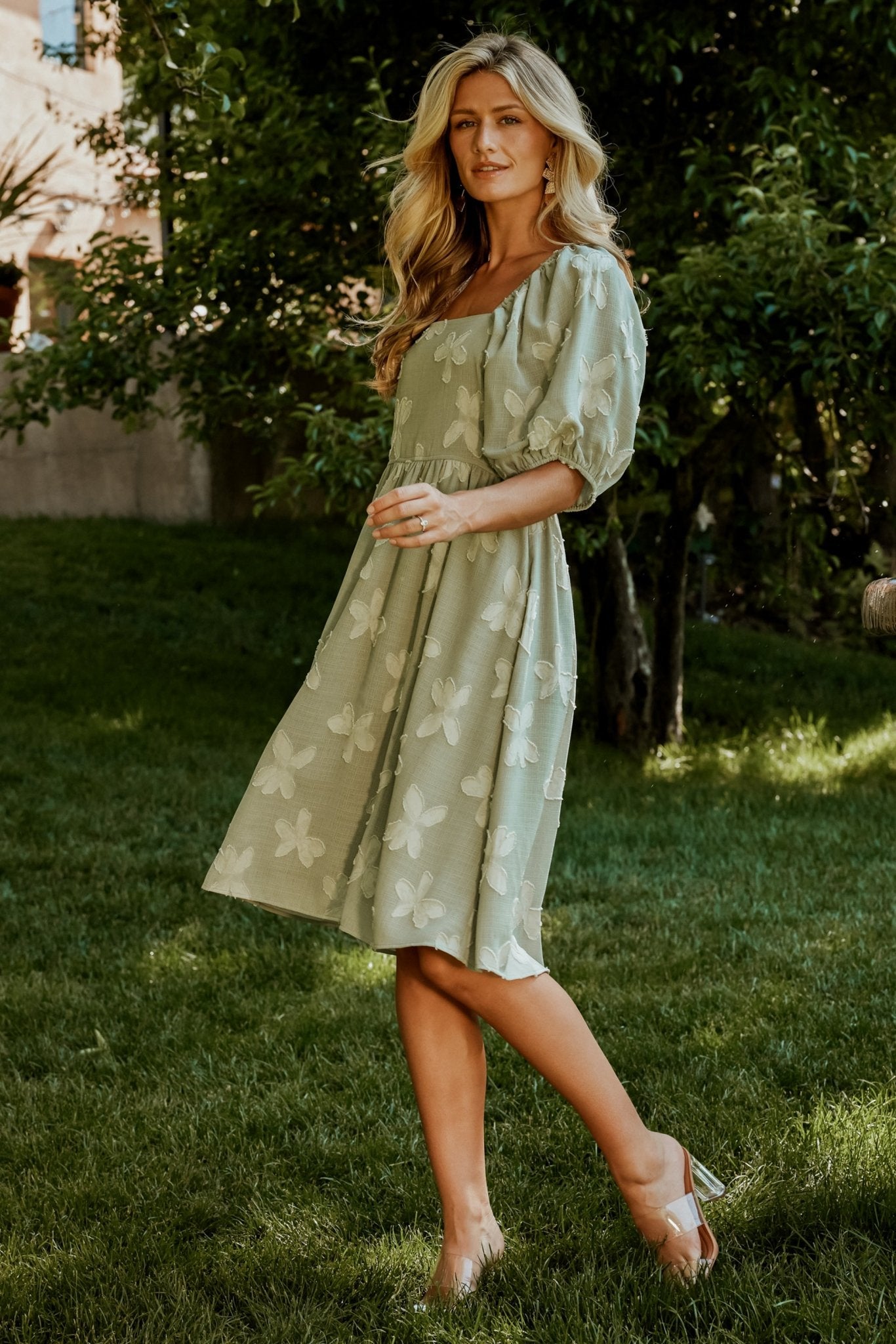 Avery Short Dress | Sage | Baltic Born