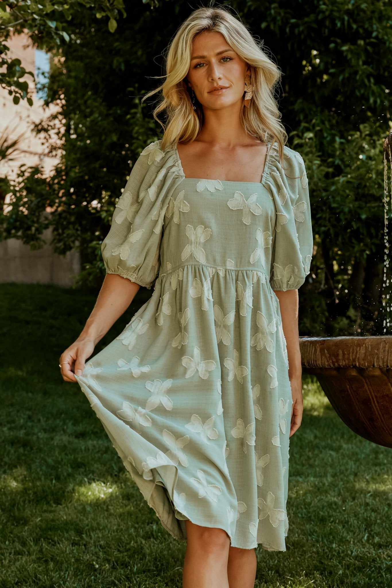 Avery Short Dress | Sage | Baltic Born