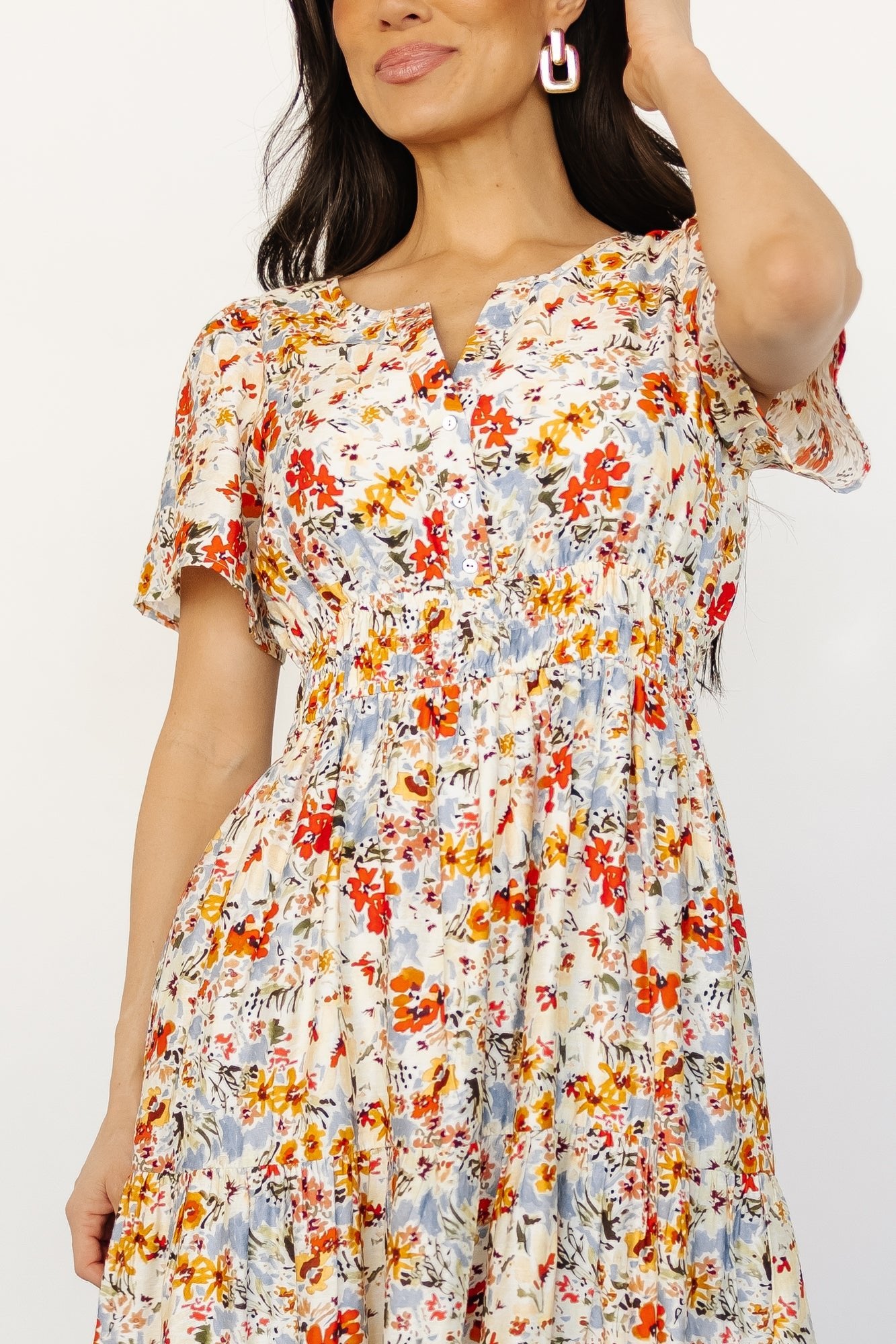 Claudia Maxi Dress | Multi Floral – Baltic Born