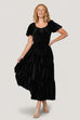 Colleen Velvet Maxi Dress | Black – Baltic Born
