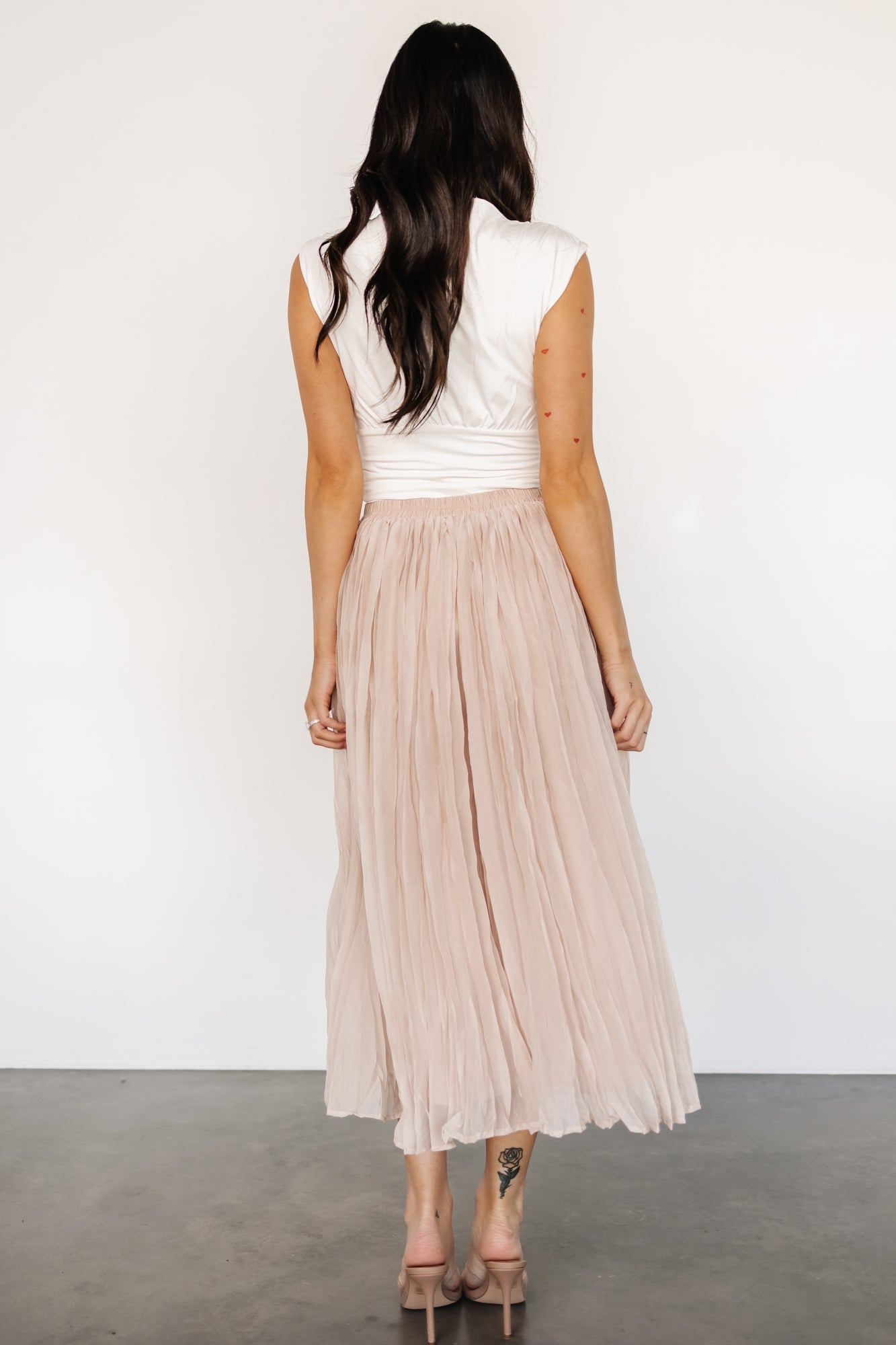 Cyra Midi Skirt | Natural – Baltic Born