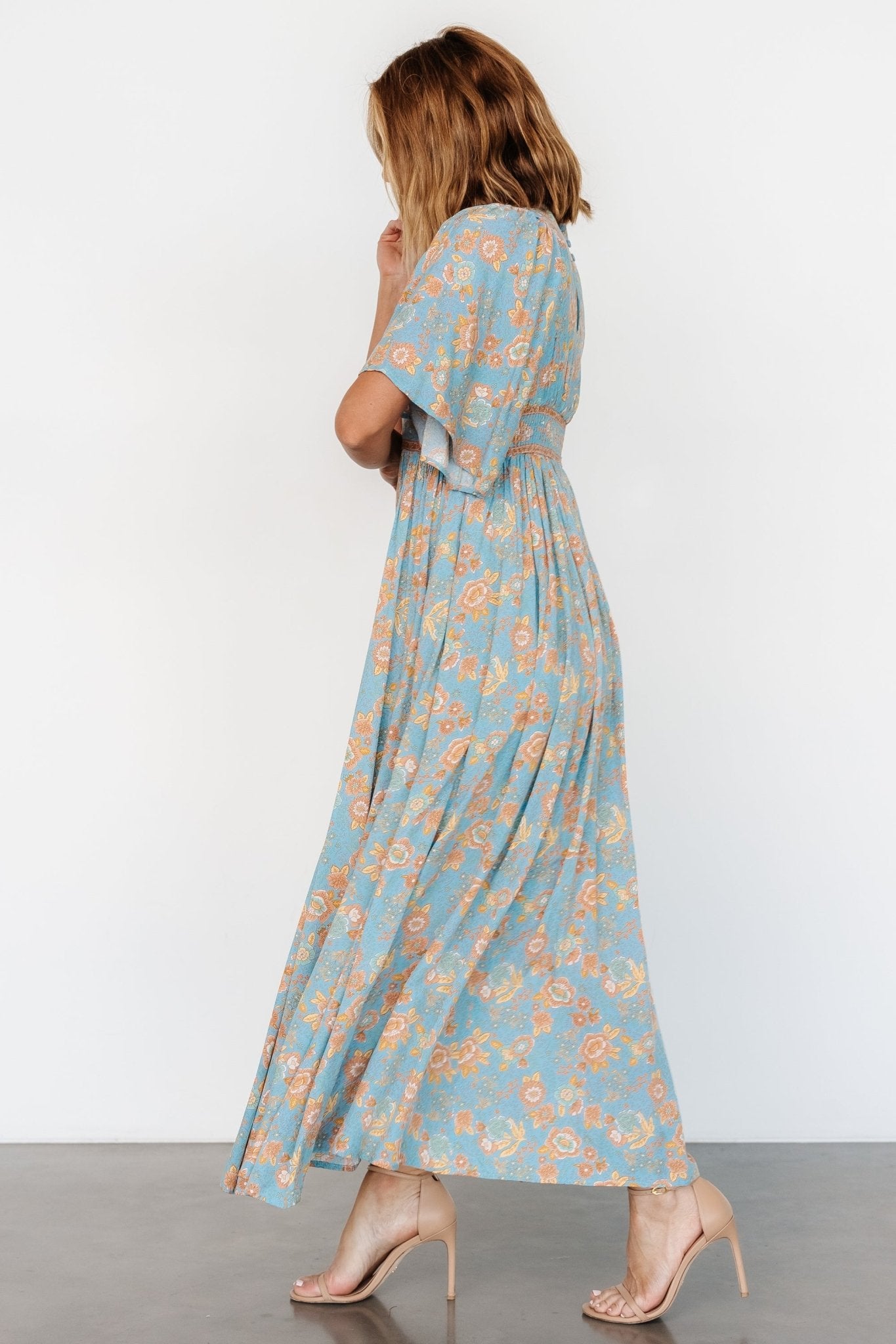 Elissa Maxi Dress | Midnight Floral | Baltic Born