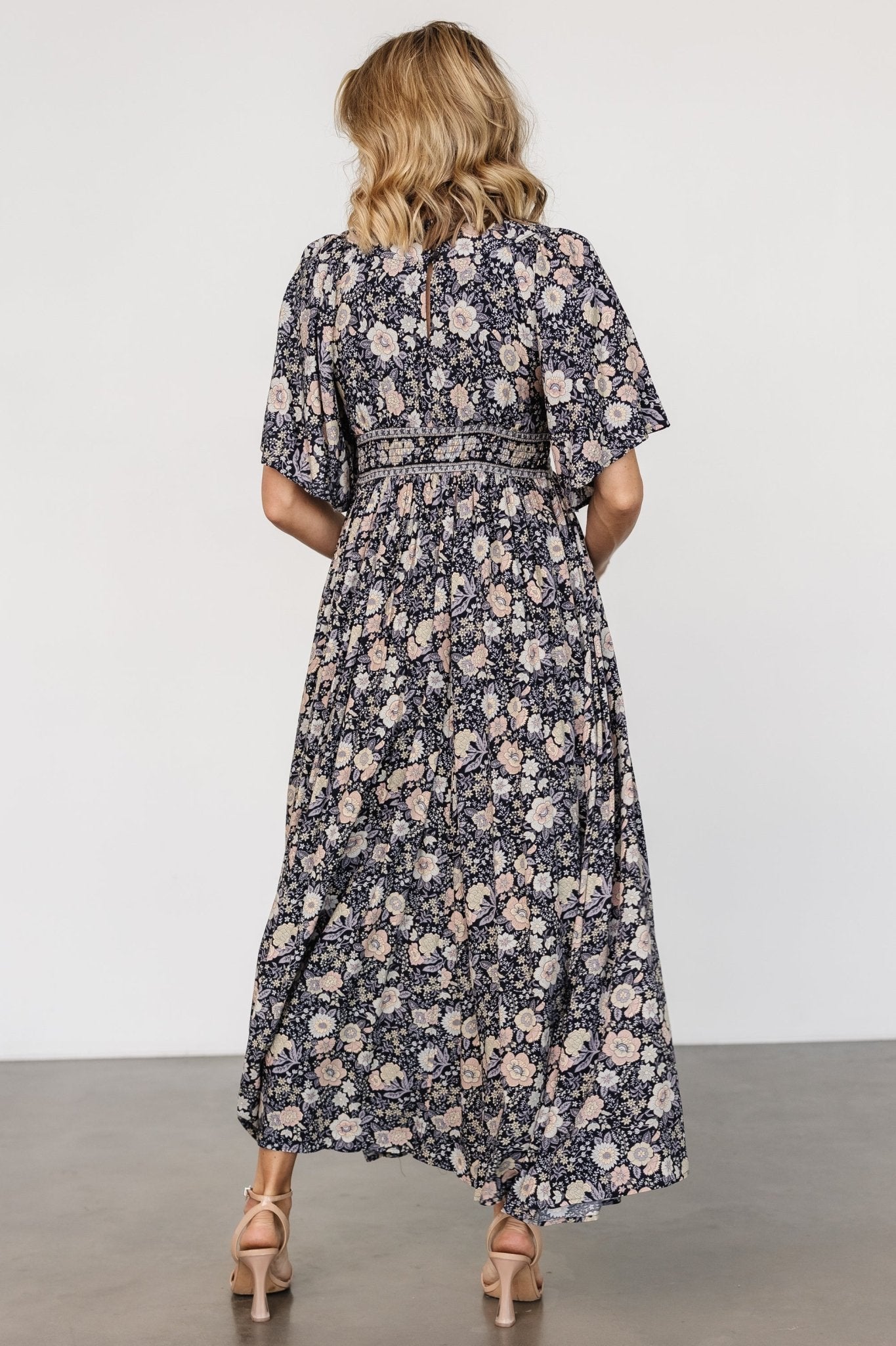 Elissa Maxi Dress | Midnight Floral | Baltic Born