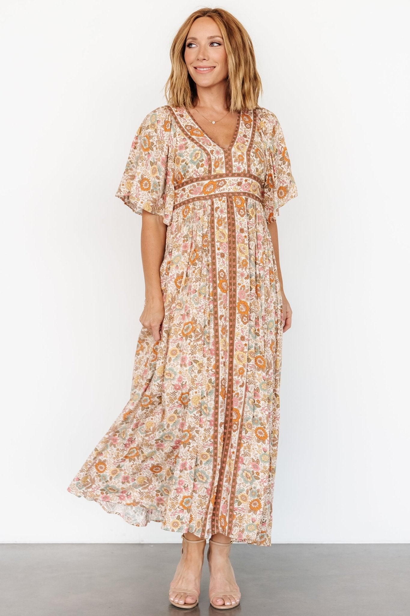 Elissa Maxi Dress | Midnight Floral | Baltic Born