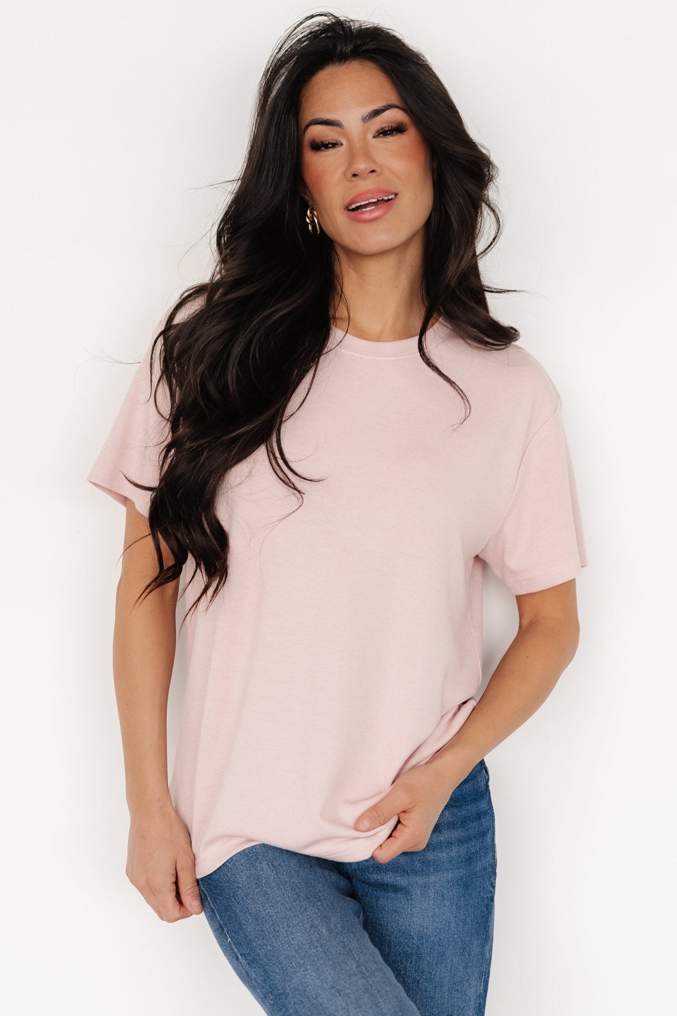 Elliot Relaxed Tee | Blush – Baltic Born