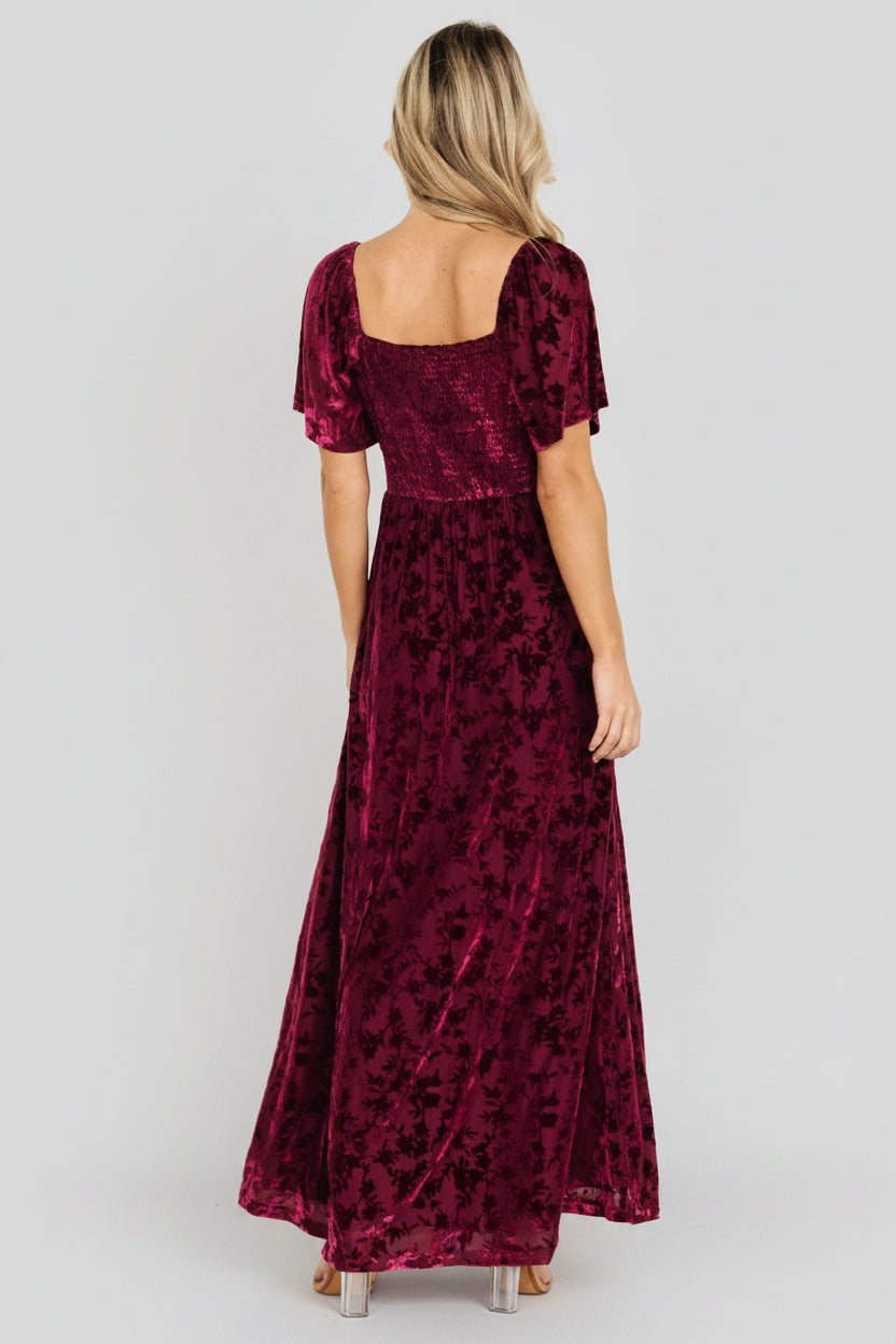 Everley Velvet Maxi Dress | Mulberry – Baltic Born