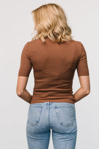 Libby Knit Top | Mauve | Baltic Born