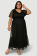 Martha Smocked Tulle Dress | Black – Baltic Born