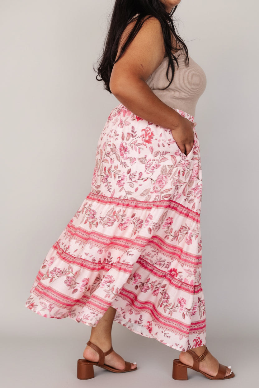 Meg Skirt | Blush Multi – Baltic Born