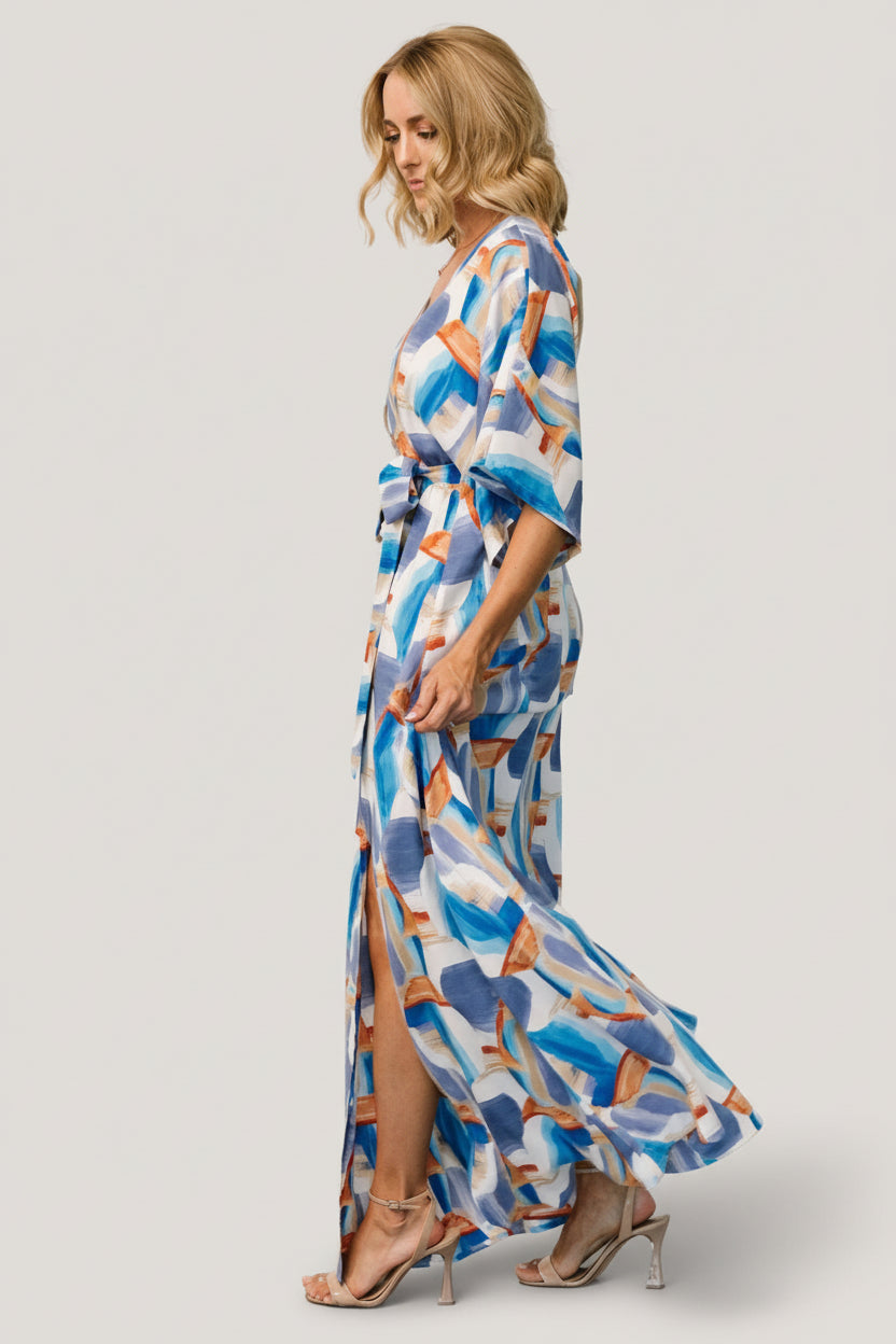 Morgan Maxi Dress | Blue Print | Baltic Born