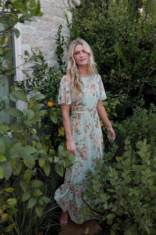 Katalaya Maxi Dress | Sage + Gold – Baltic Born