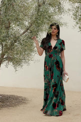 Valen Maxi Dress | Jade Multi – Baltic Born