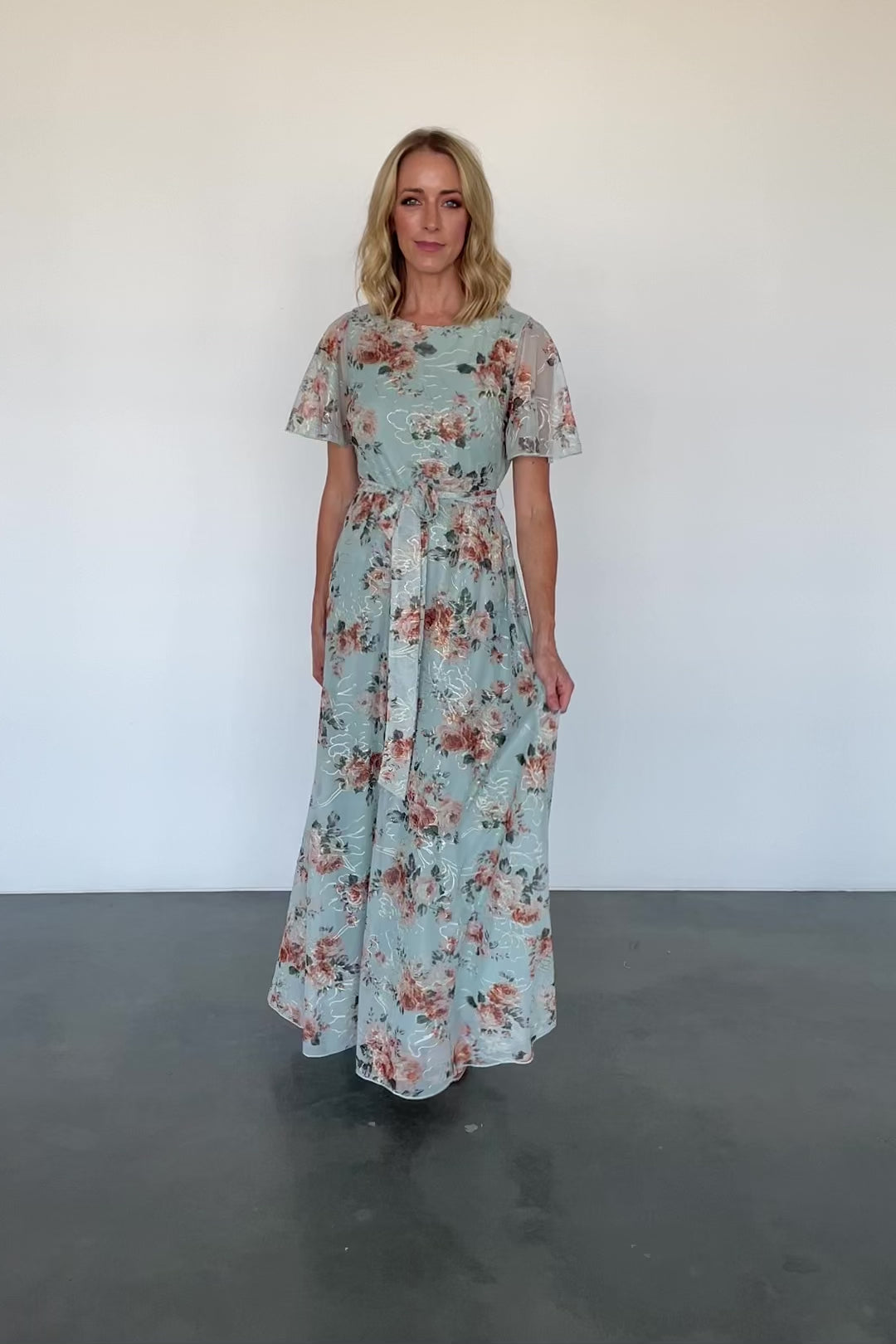 Katalaya Maxi Dress | Sage + Gold – Baltic Born