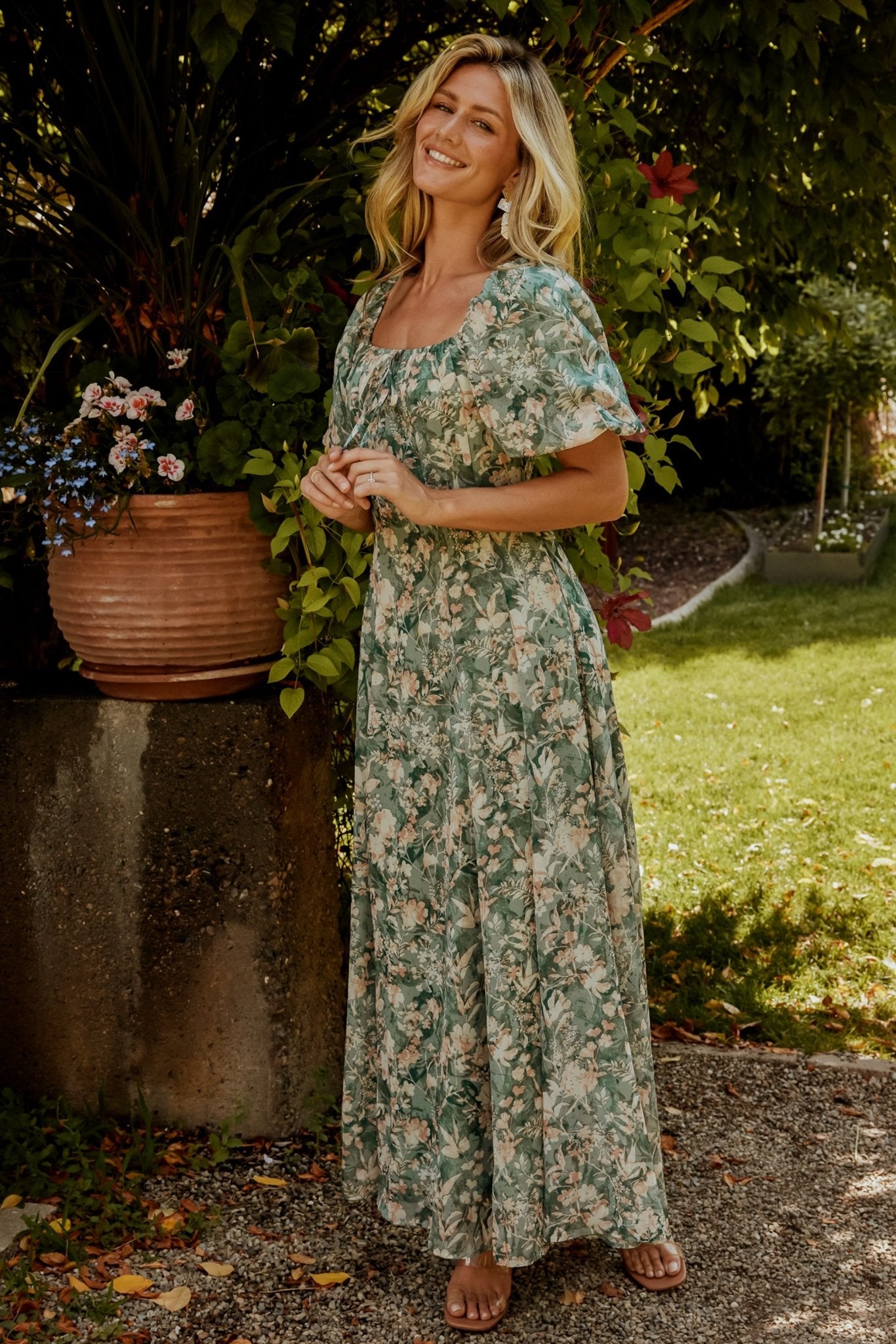 Raelynn Maxi Dress | Sage Floral | Baltic Born