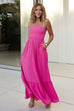 Regan Tank Maxi Dress | Fuchsia – Baltic Born