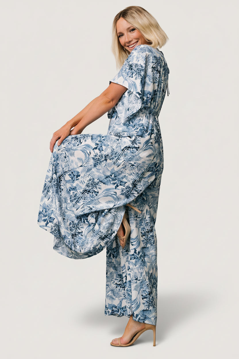 Byron Jumpsuit | Blue Print | Baltic Born