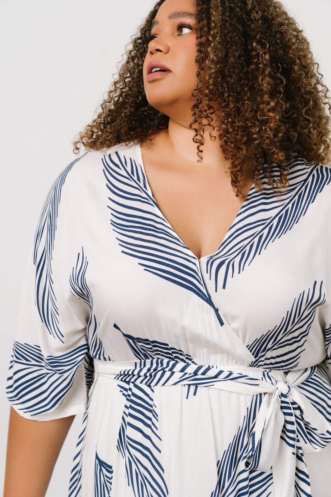 Corinth Maxi Dress | Navy Print | Baltic Born