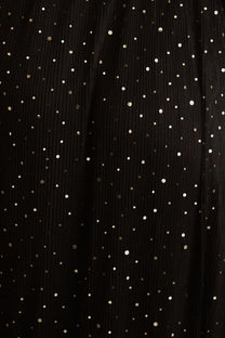 Fabric Swatch - Grace Sparkle | Black – Baltic Born