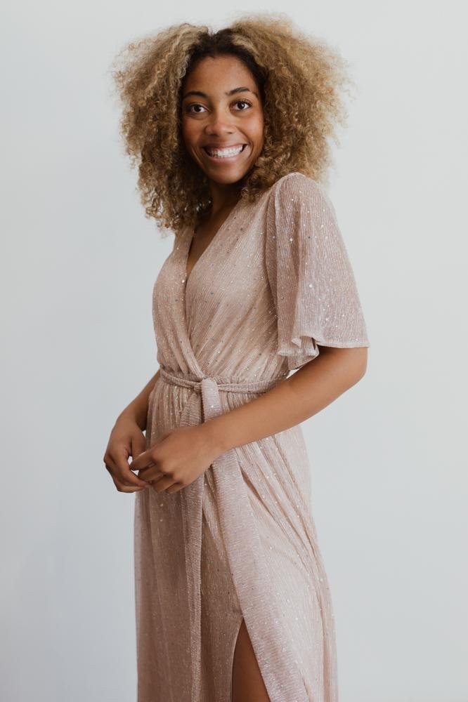 Grace Sparkle Gown | Champagne – Baltic Born