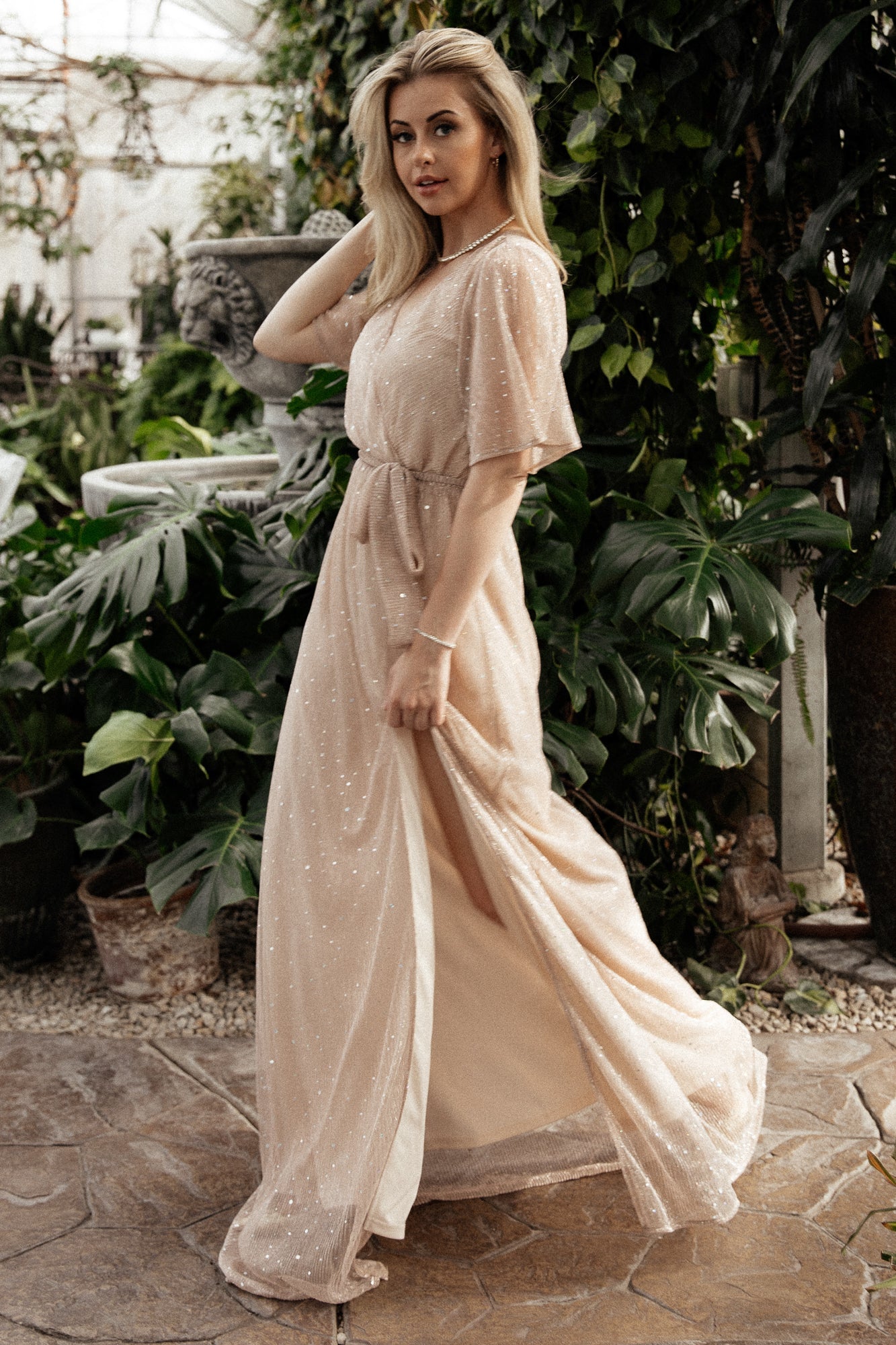 Grace Sparkle Gown | Mulberry | Baltic Born