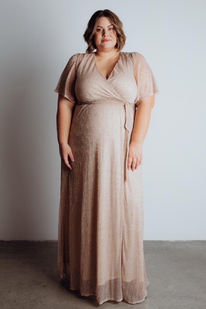 Grace Sparkle Gown | Champagne – Baltic Born