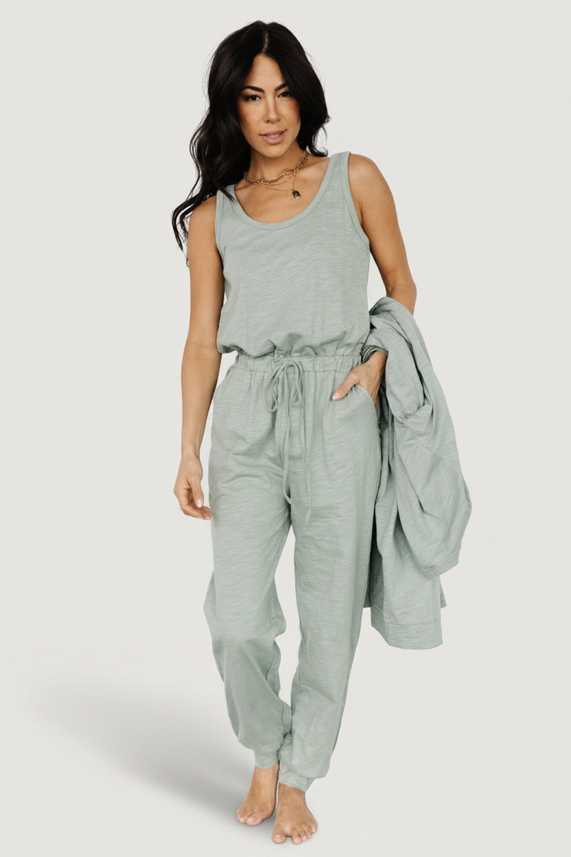 Janae Jumpsuit + Cardigan Set | Sage – Baltic Born