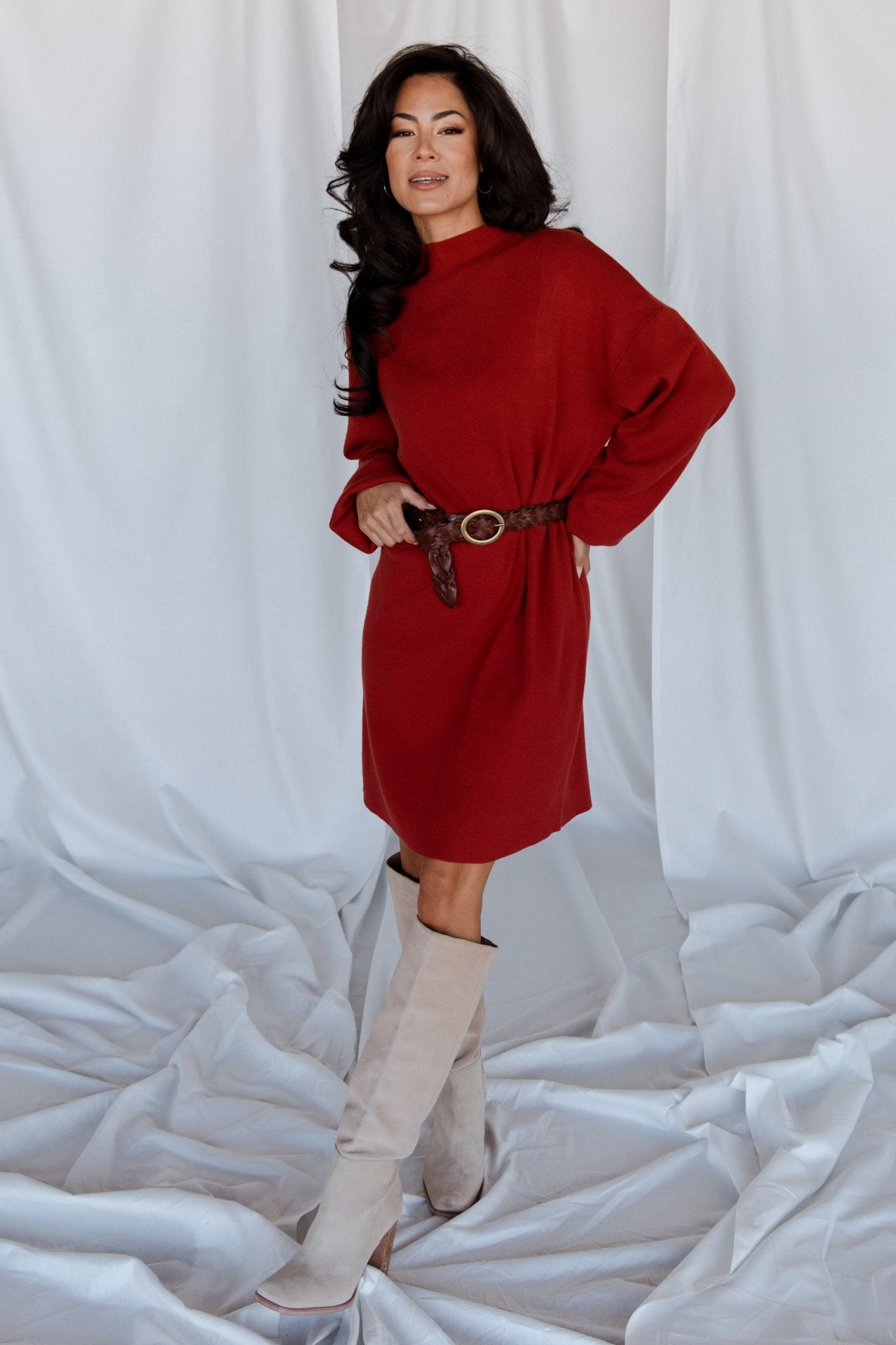 Jennings Sweater Dress | Black | Baltic Born