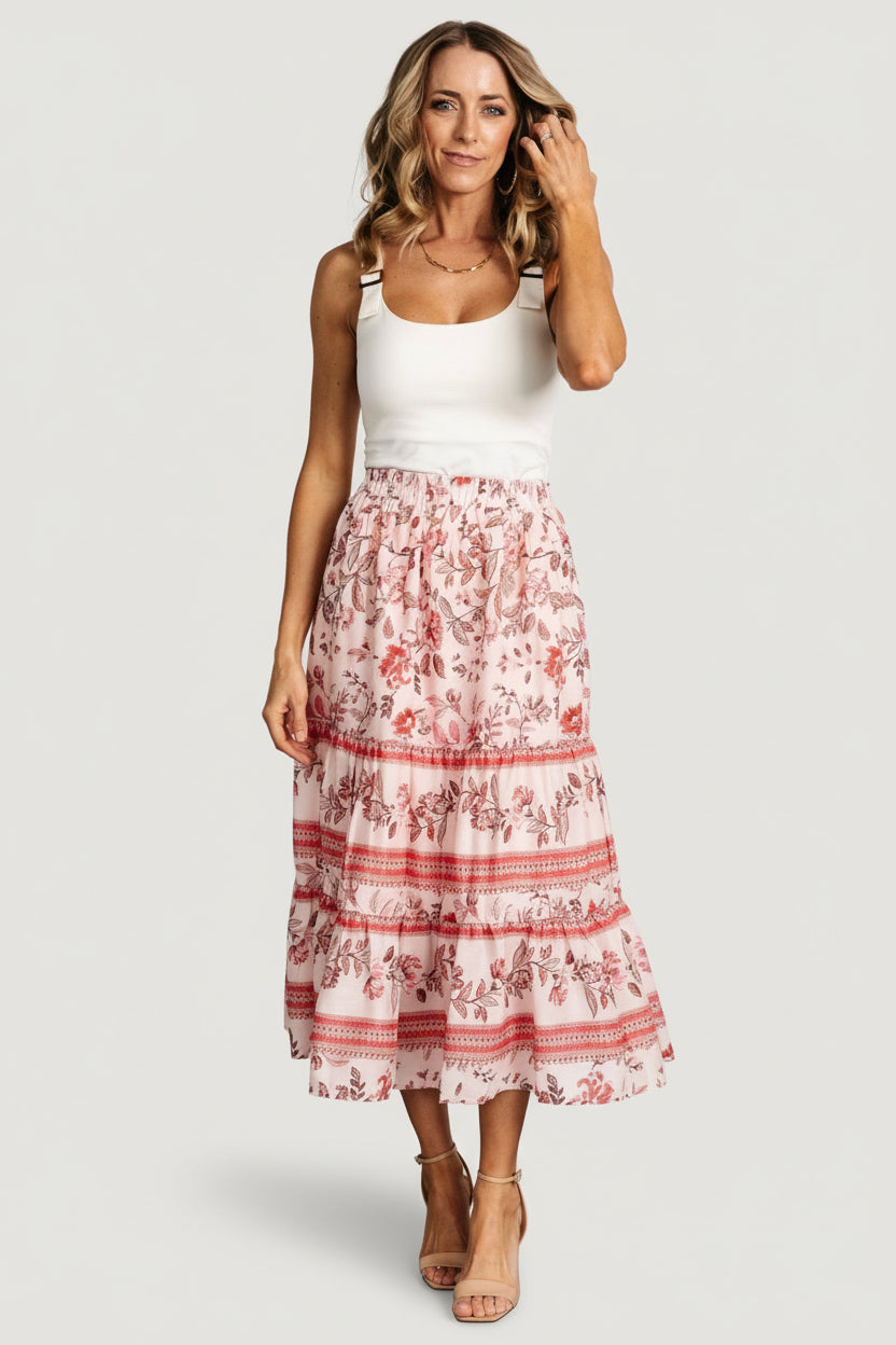 Meg Skirt | Blush Multi | Baltic Born