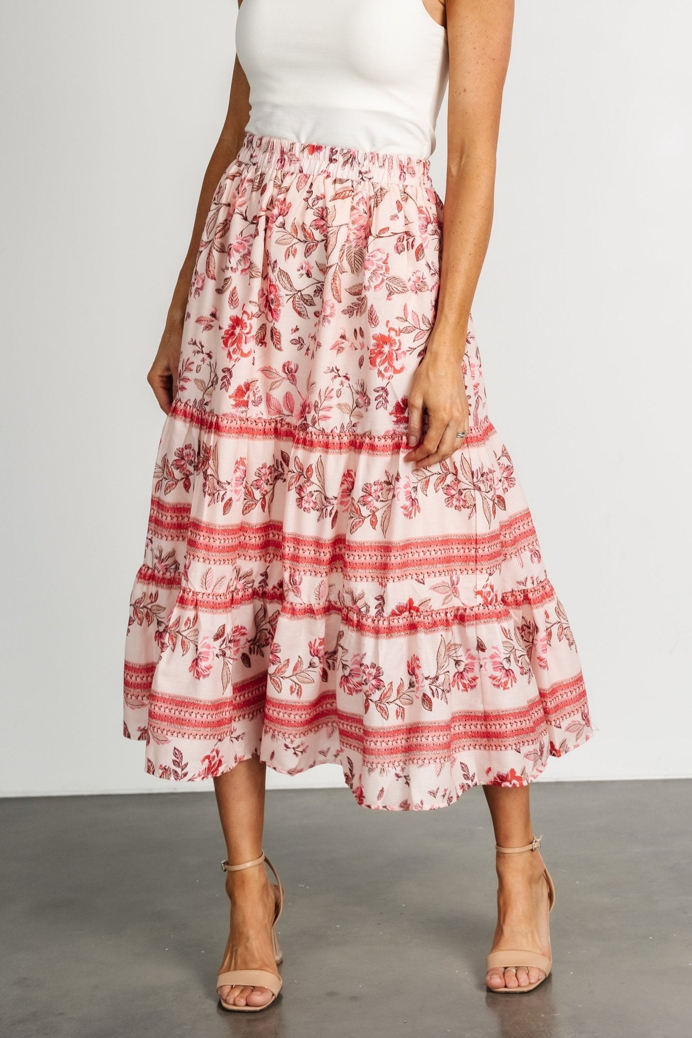 Meg Skirt | Blush Multi – Baltic Born
