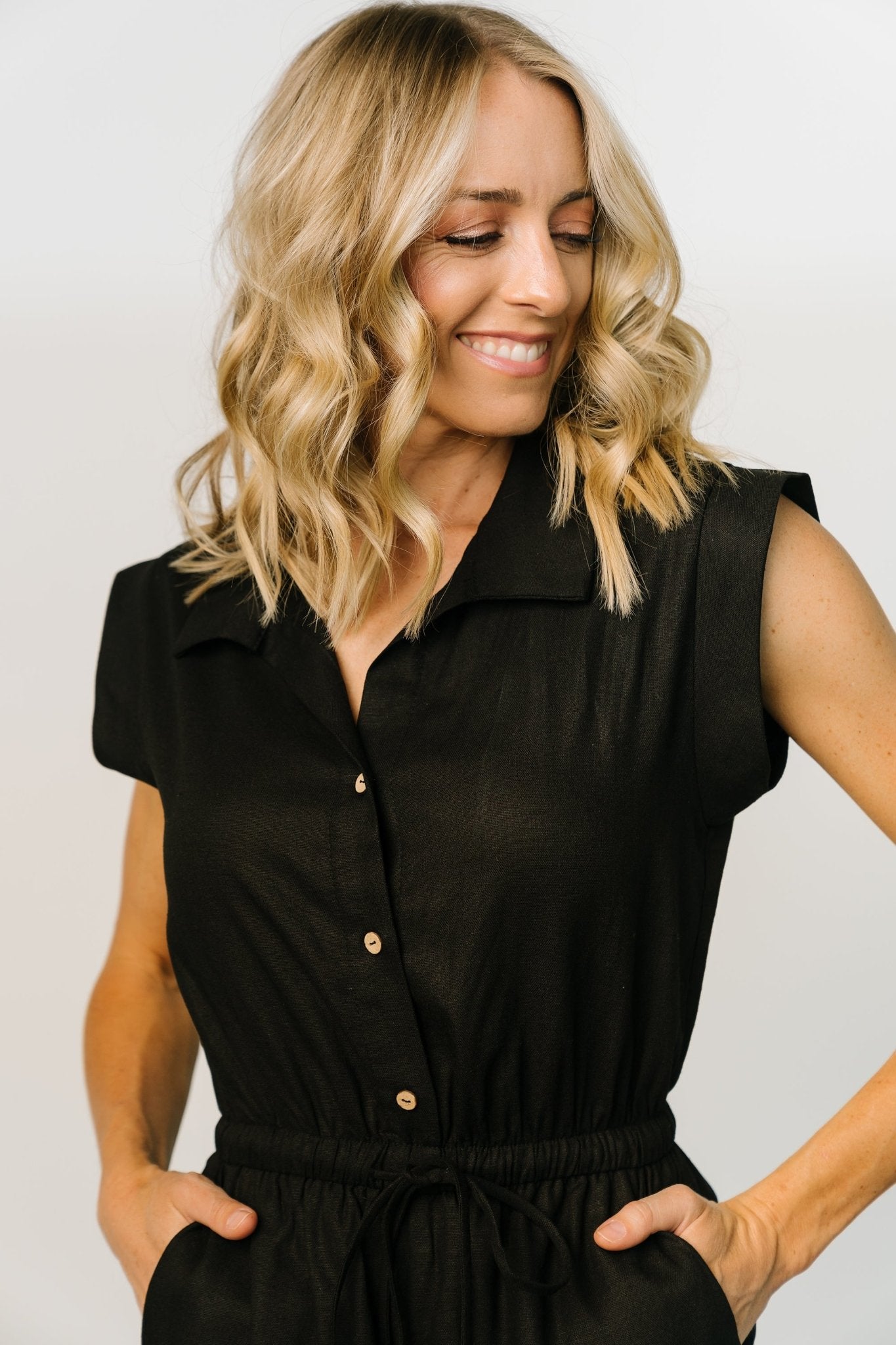 Toni Romper | Black | Baltic Born