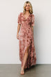 Veronica Velvet Maxi Dress | Blush – Baltic Born